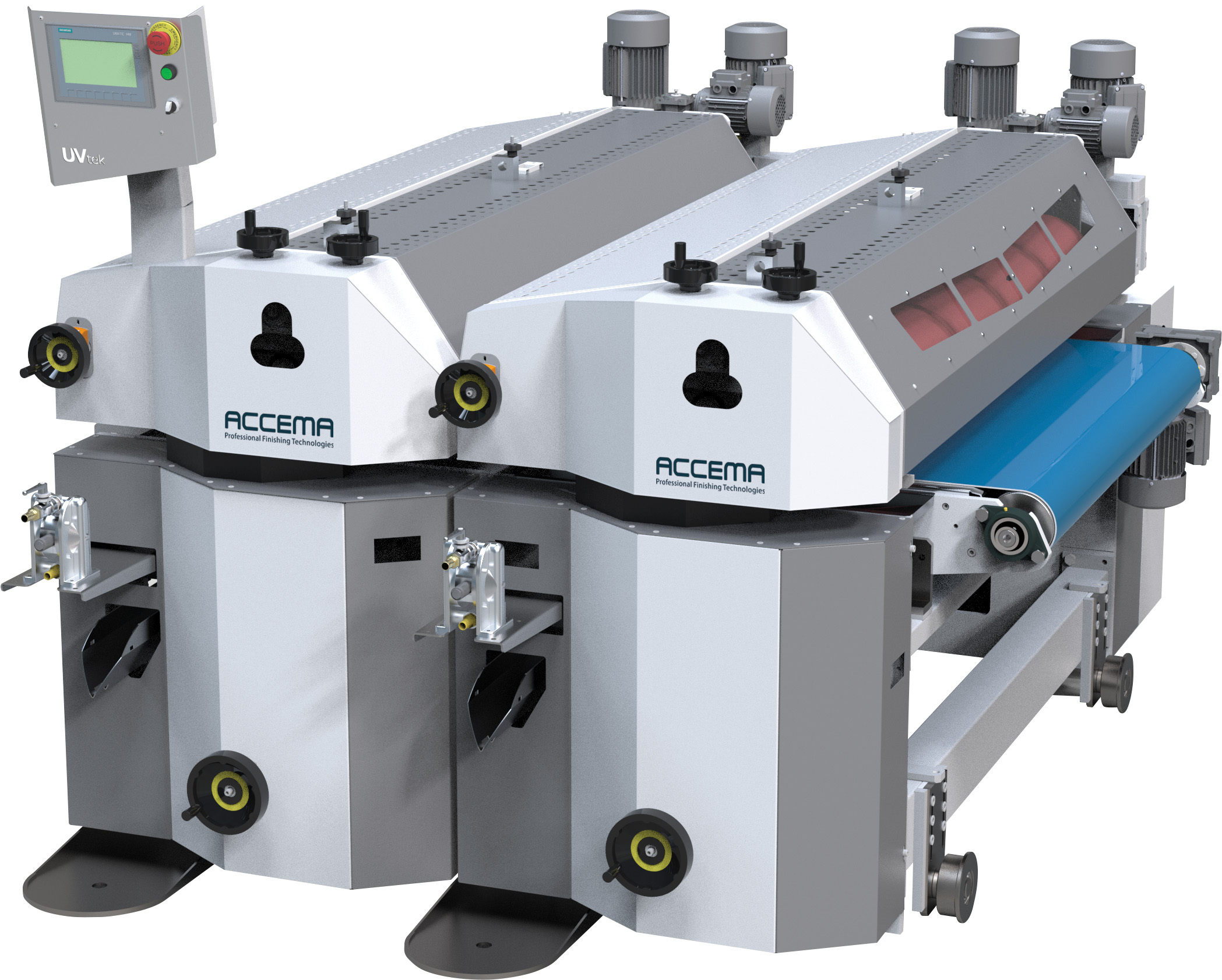 Uvtek - Double Roller/Laser Coater